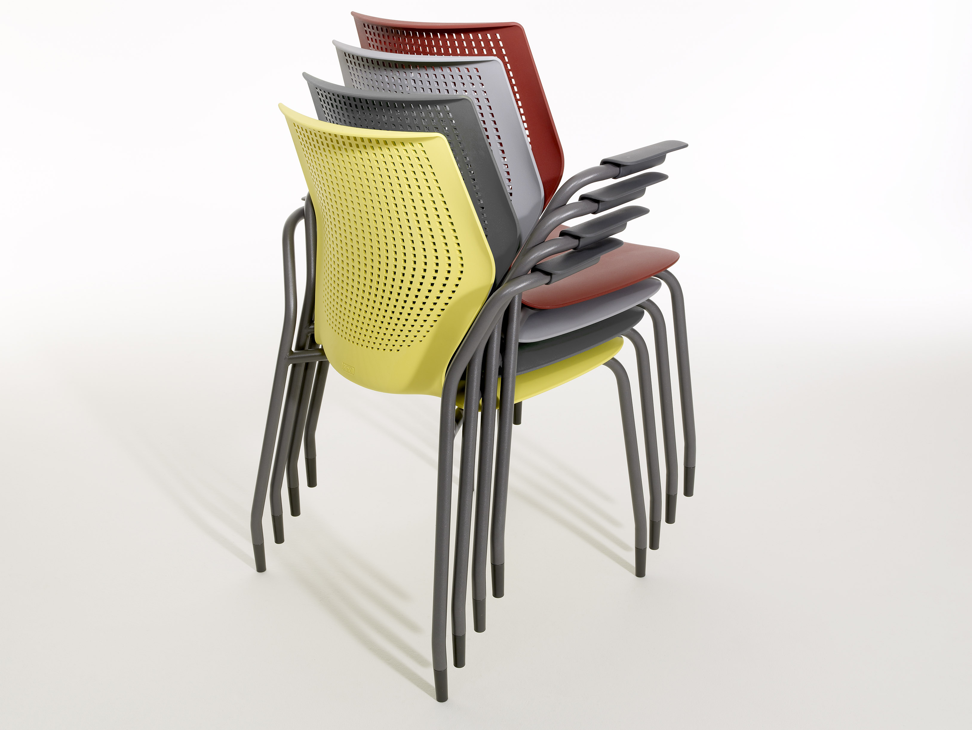 MultiGeneration by Knoll® Stacking Base Ergonomic Side Chair