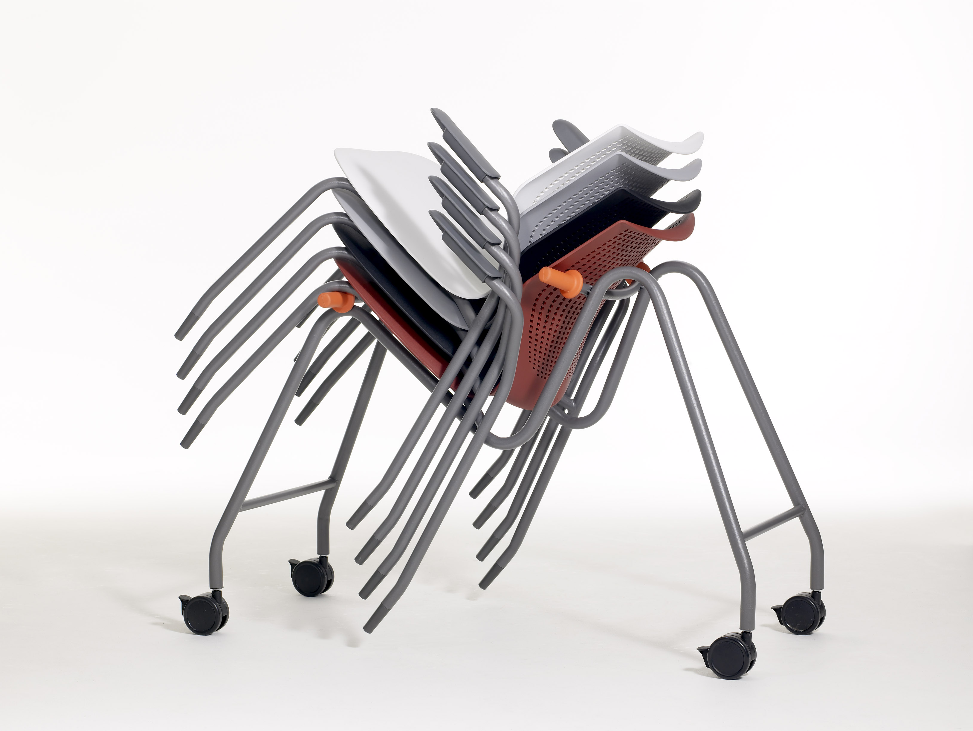 MultiGeneration by Knoll® Stacking Base Ergonomic Side Chair