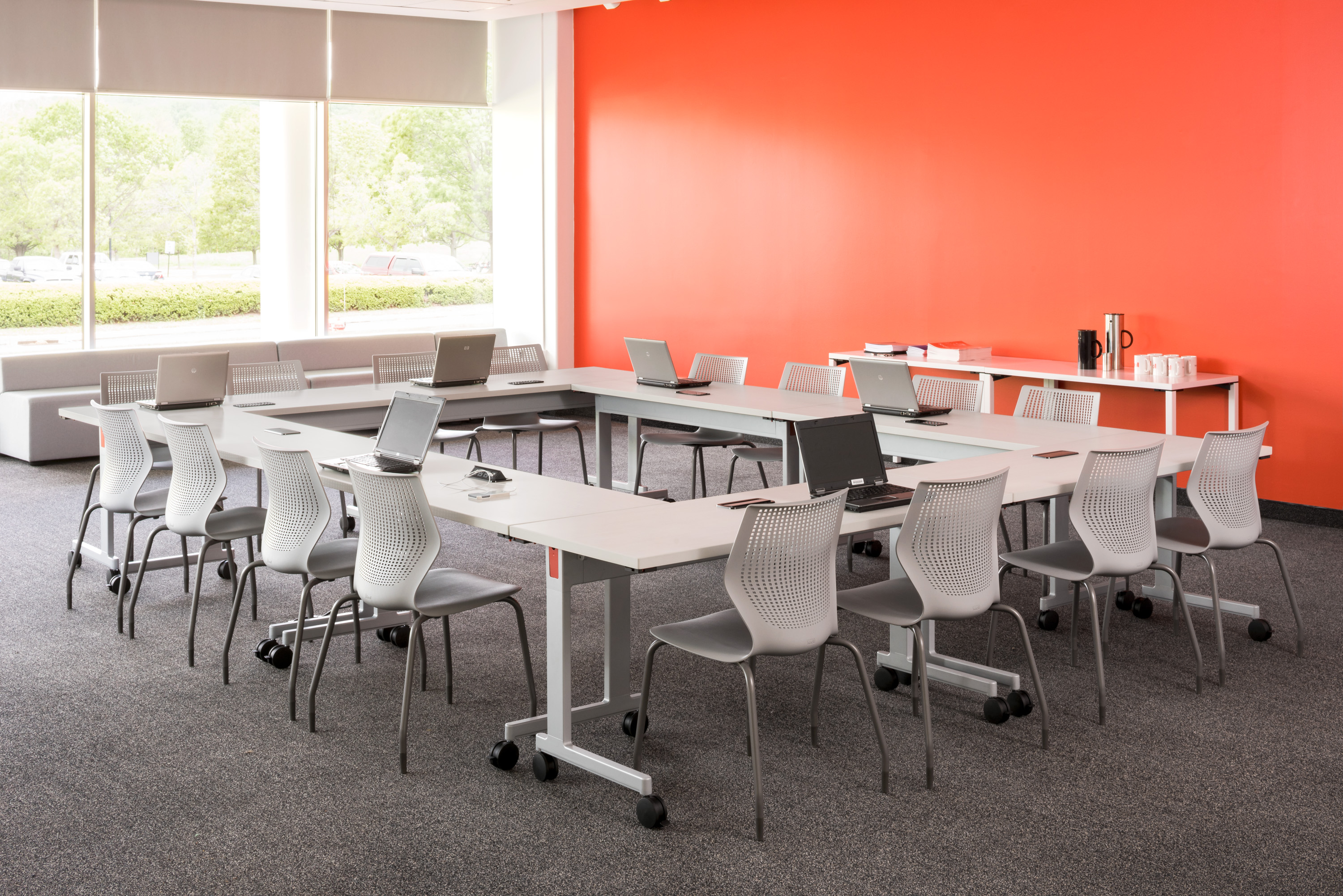 Pixel™ C-Leg Tables by Marc Krusin