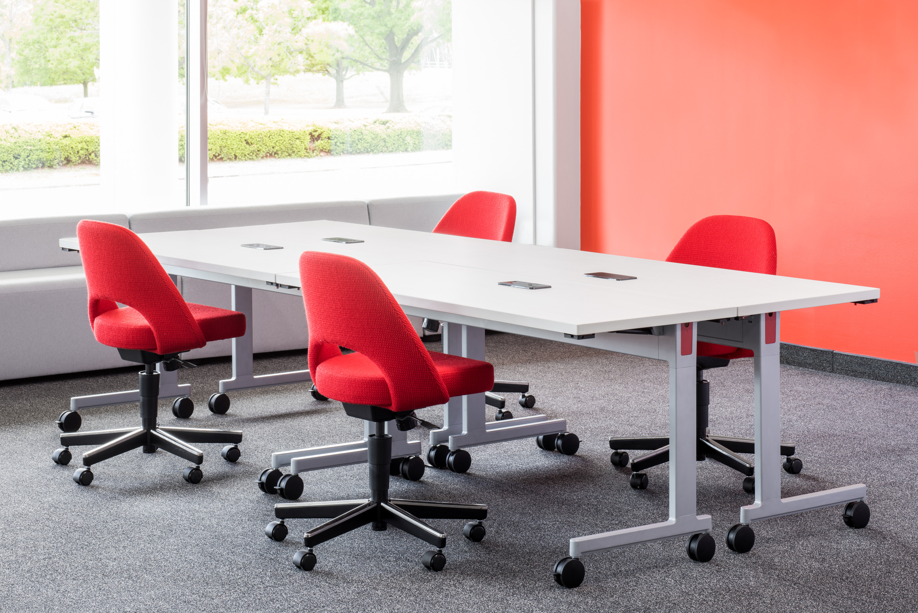 Pixel™ C-Leg Tables by Marc Krusin