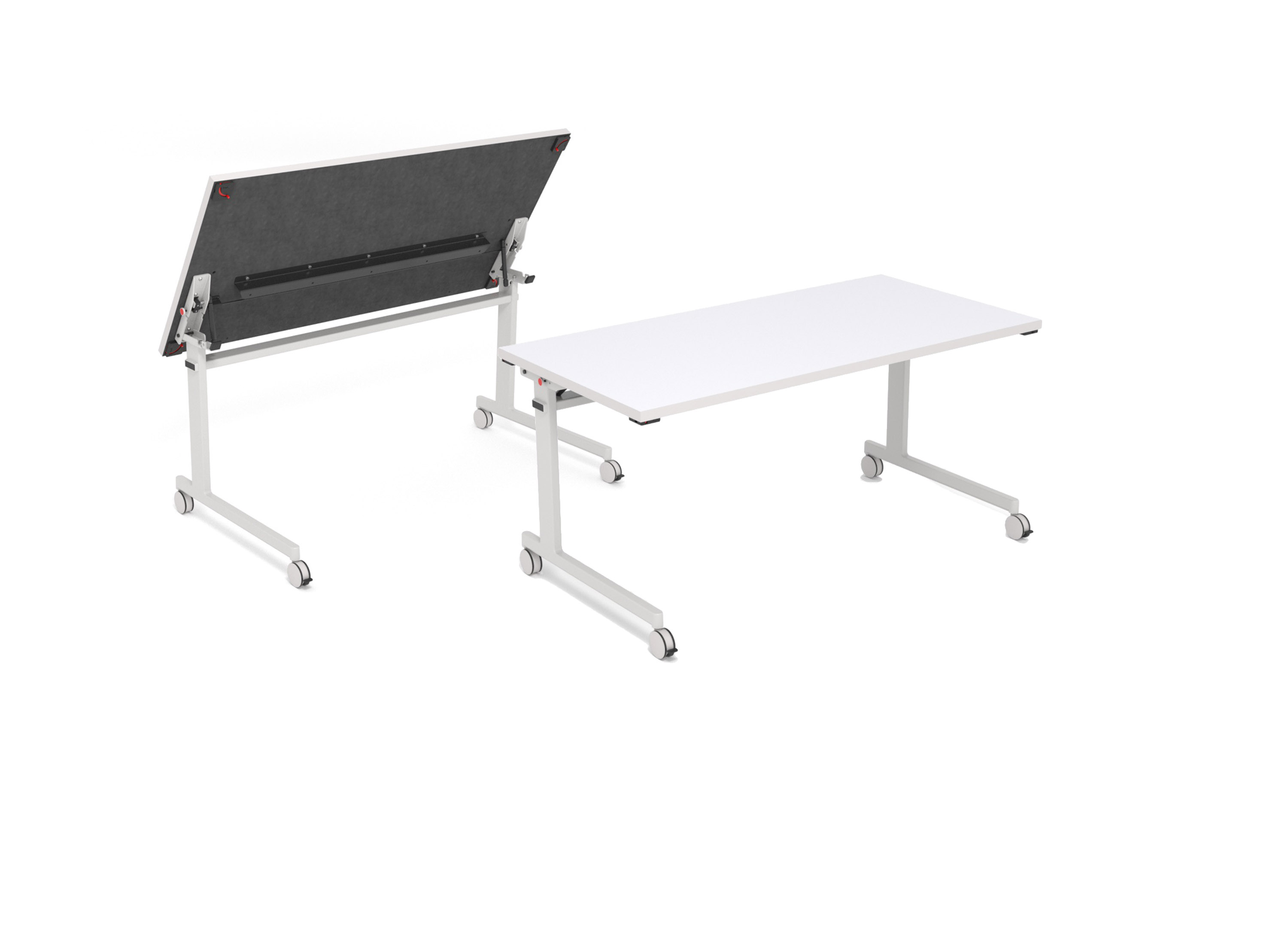 Pixel™ C-Leg Tables by Marc Krusin