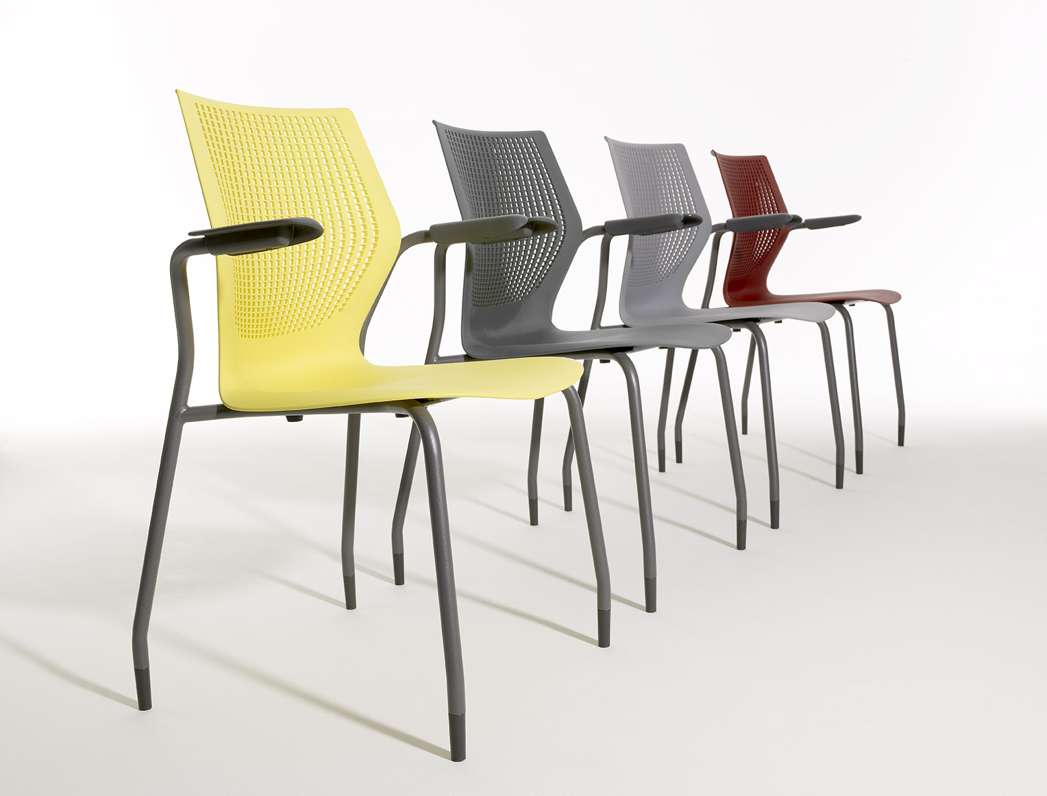 MultiGeneration by Knoll® Stacking Base Ergonomic Side Chair